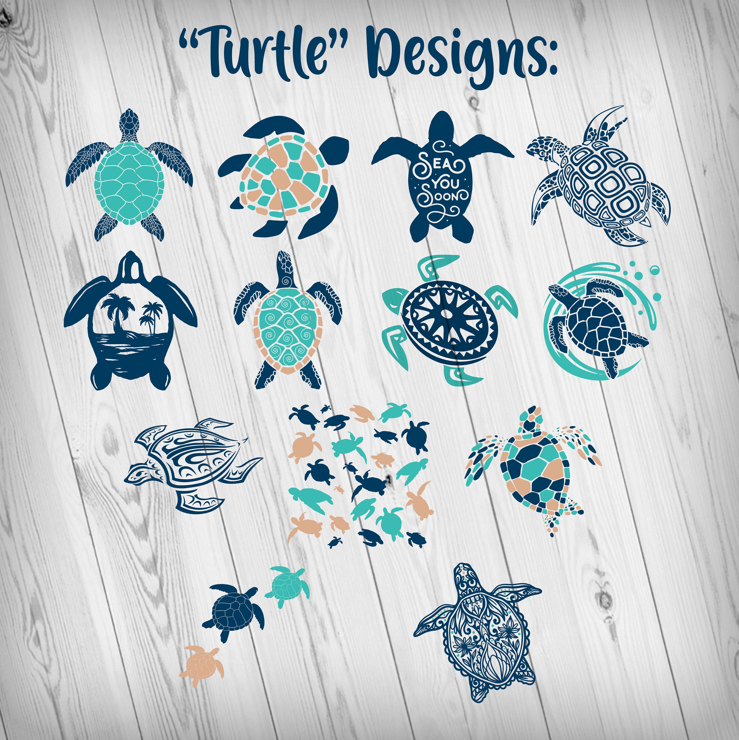 Summer SVG Bundle Pineapple Svg, Anchor Svg, Turtle Svg, Beach Svg ...