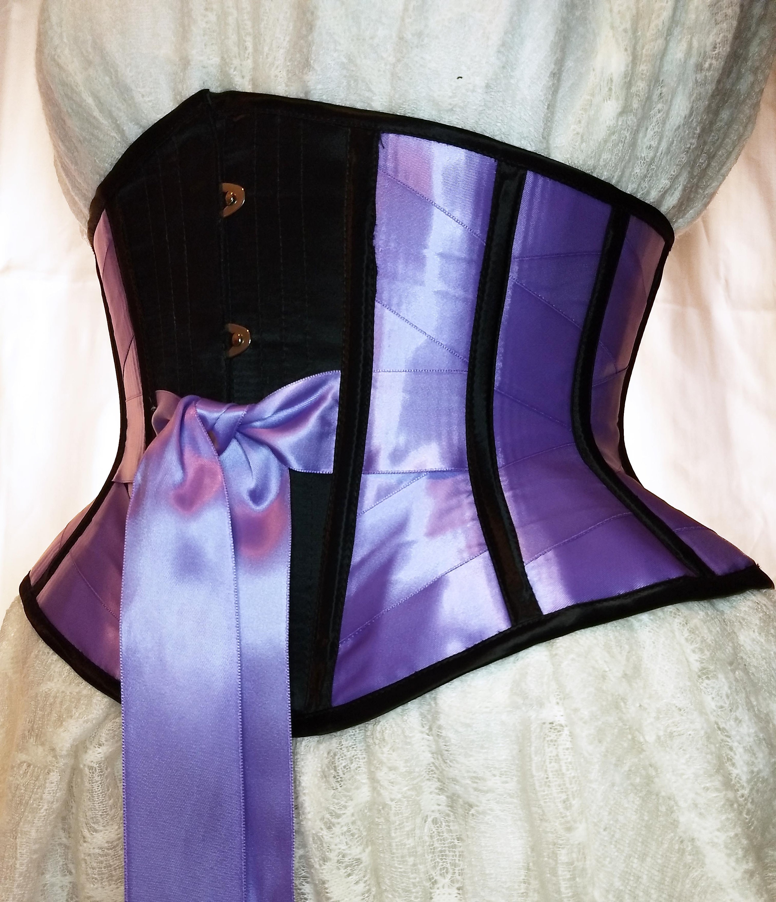 Faux Ribbon Cincher with Bow | Etsy