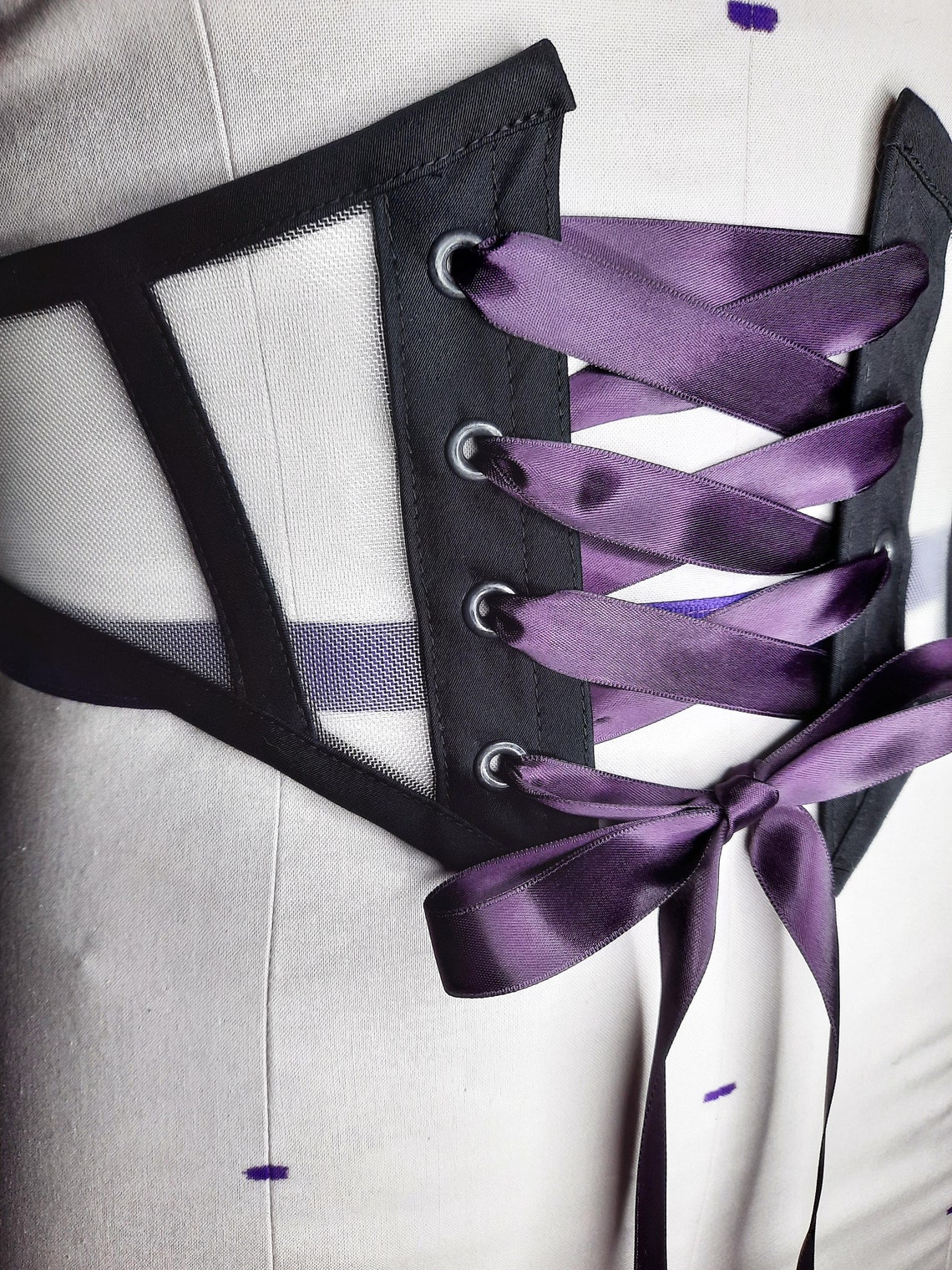 Mesh Corset Belt Mini Finishing Belt - Etsy