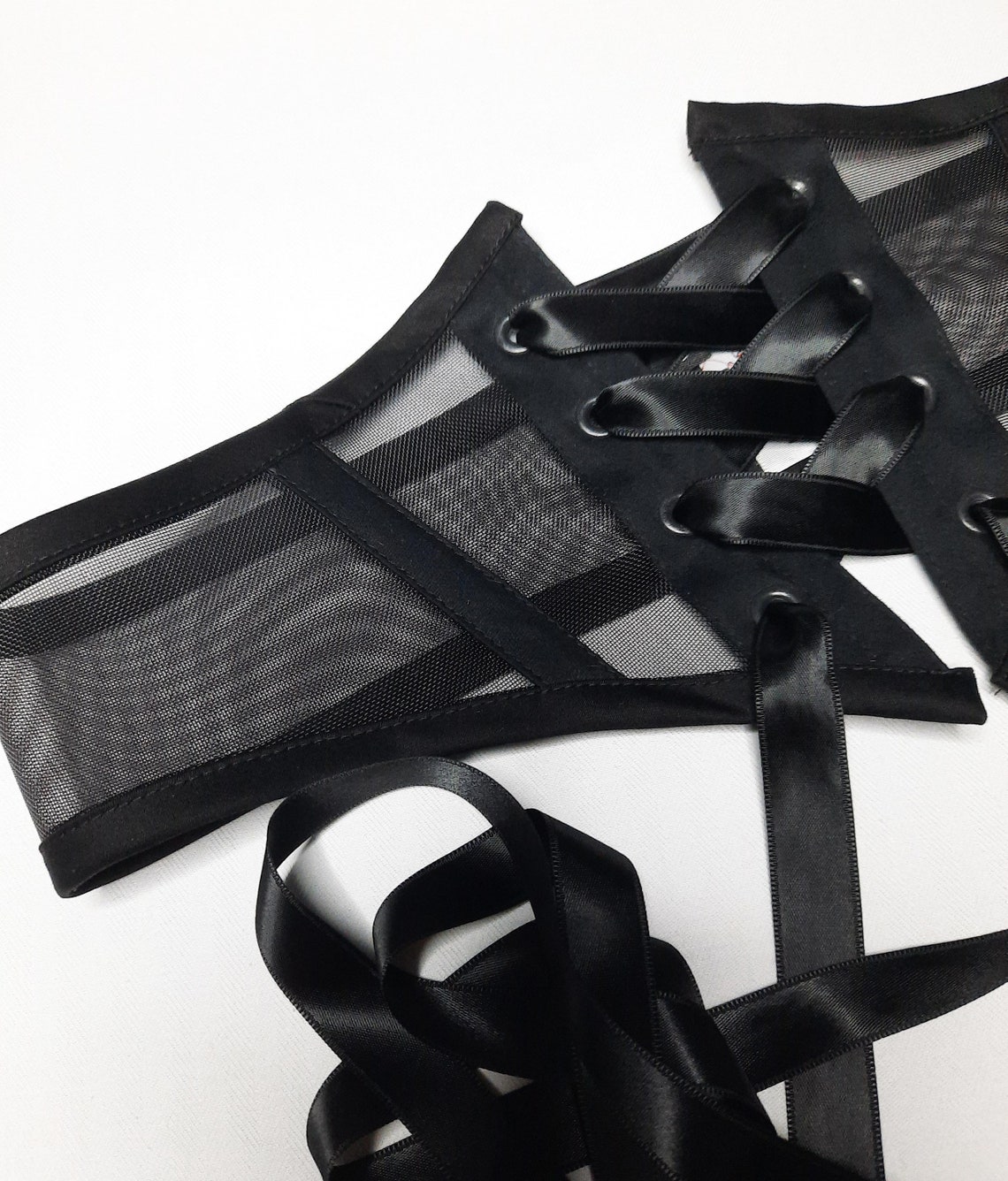 Mesh Corset Belt Mini Finishing Belt - Etsy