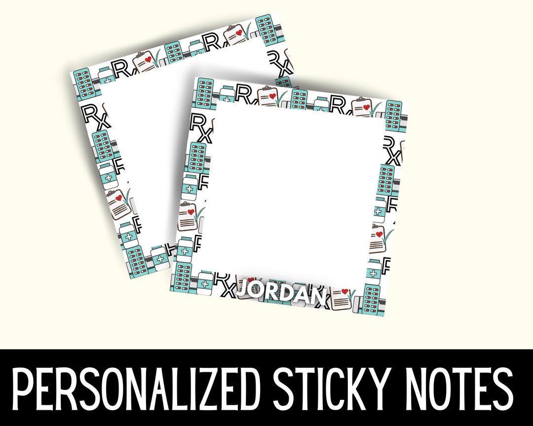 Pharmacist Gift, Sticky Notes, Pharmacy Gift - Etsy