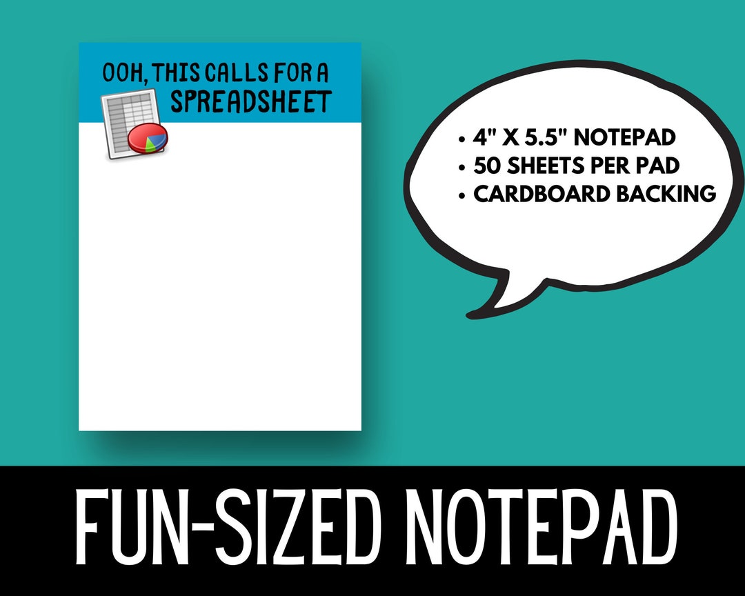 Accountant Gift, Notepad, Work From Home - Etsy