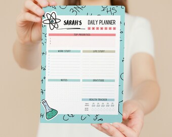 Chemistry Notepad - Etsy