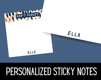 Custom Airplane Sticky Notes // Gift Idea for Pilots - Etsy