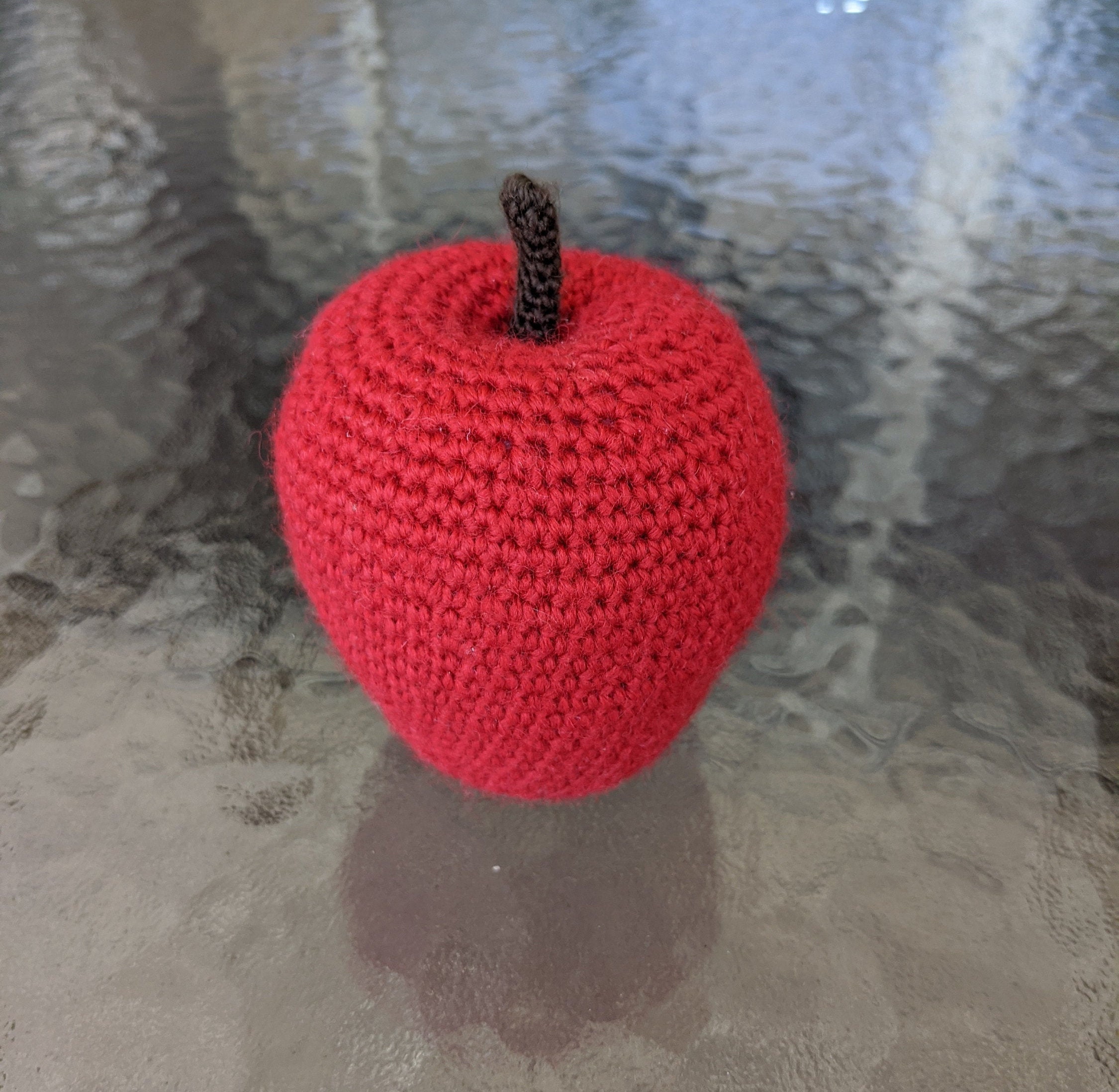 Apple Crochet Pattern, Crochet Realistic Apple Pattern, 3D Apple ...