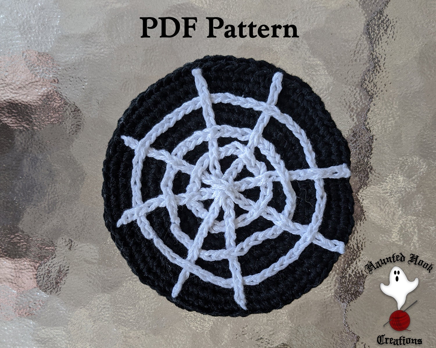 Spiderweb Coaster Crochet Pattern, Spider Web Coaster Crochet Pattern ...