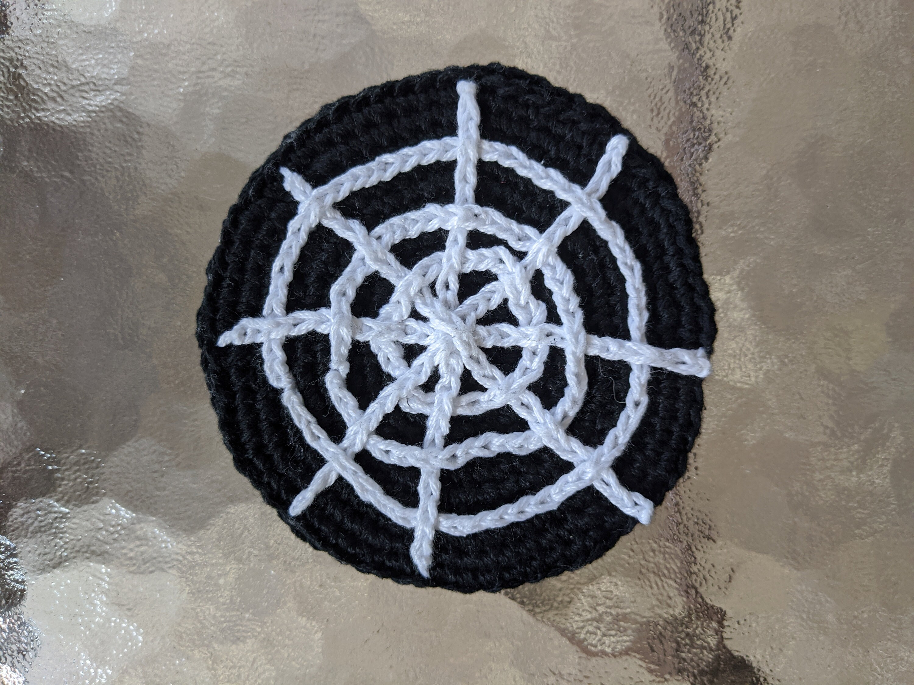 Spiderweb Coaster Crochet Pattern, Spider Web Coaster Crochet Pattern ...