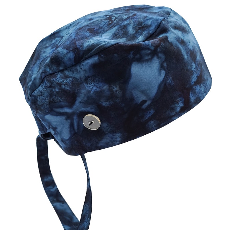 Scrub Caps w/ Buttons Surgical Cap Medical Doctor Nurse Hat | Etsy