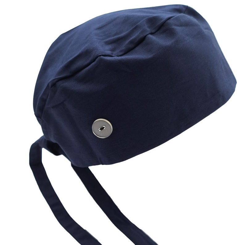 Scrub Caps w/ Buttons Surgical Cap Medical Doctor Nurse Hat | Etsy