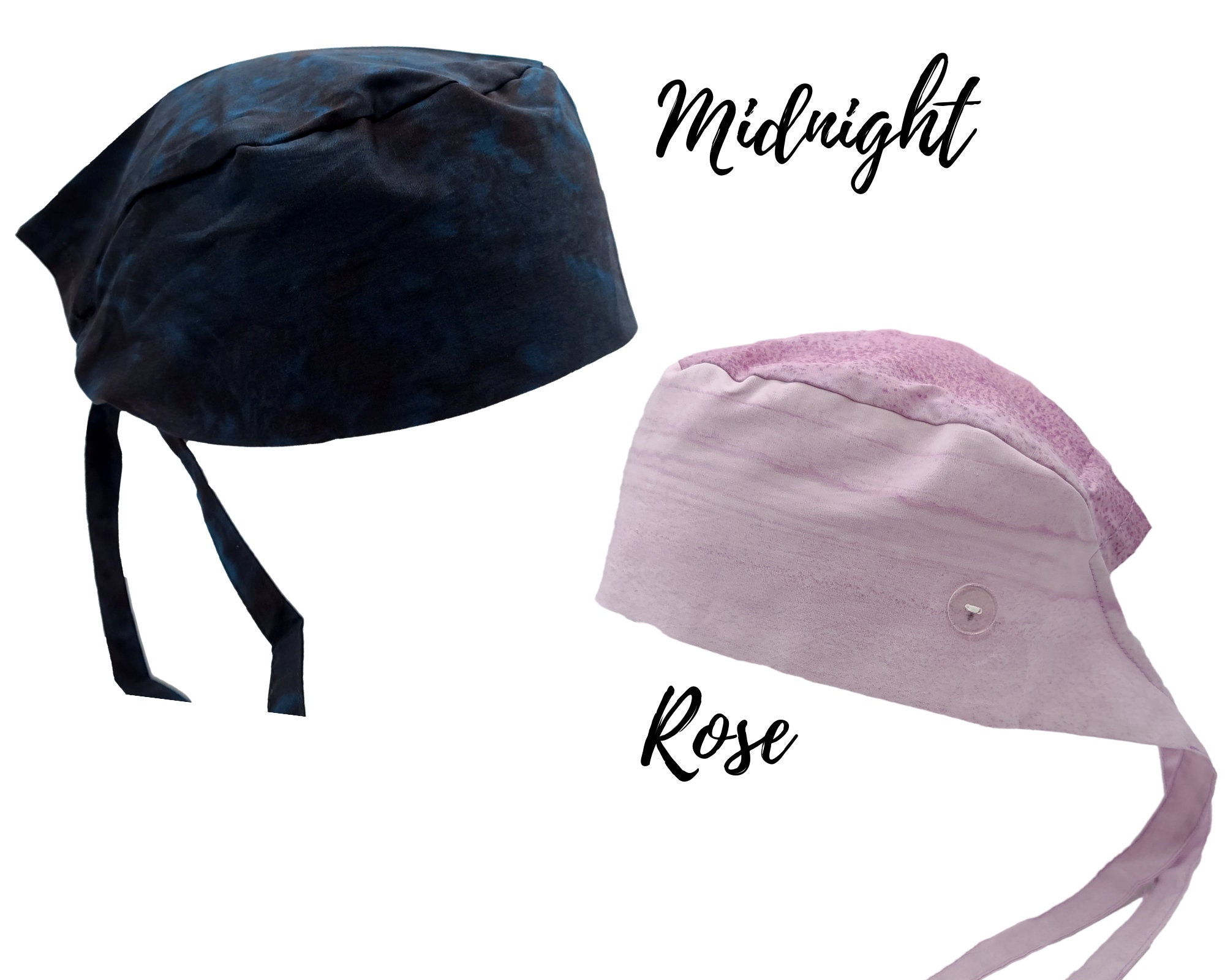 Scrub Caps W/ Buttons Surgical Cap Medical Doctor Nurse Hat | Etsy