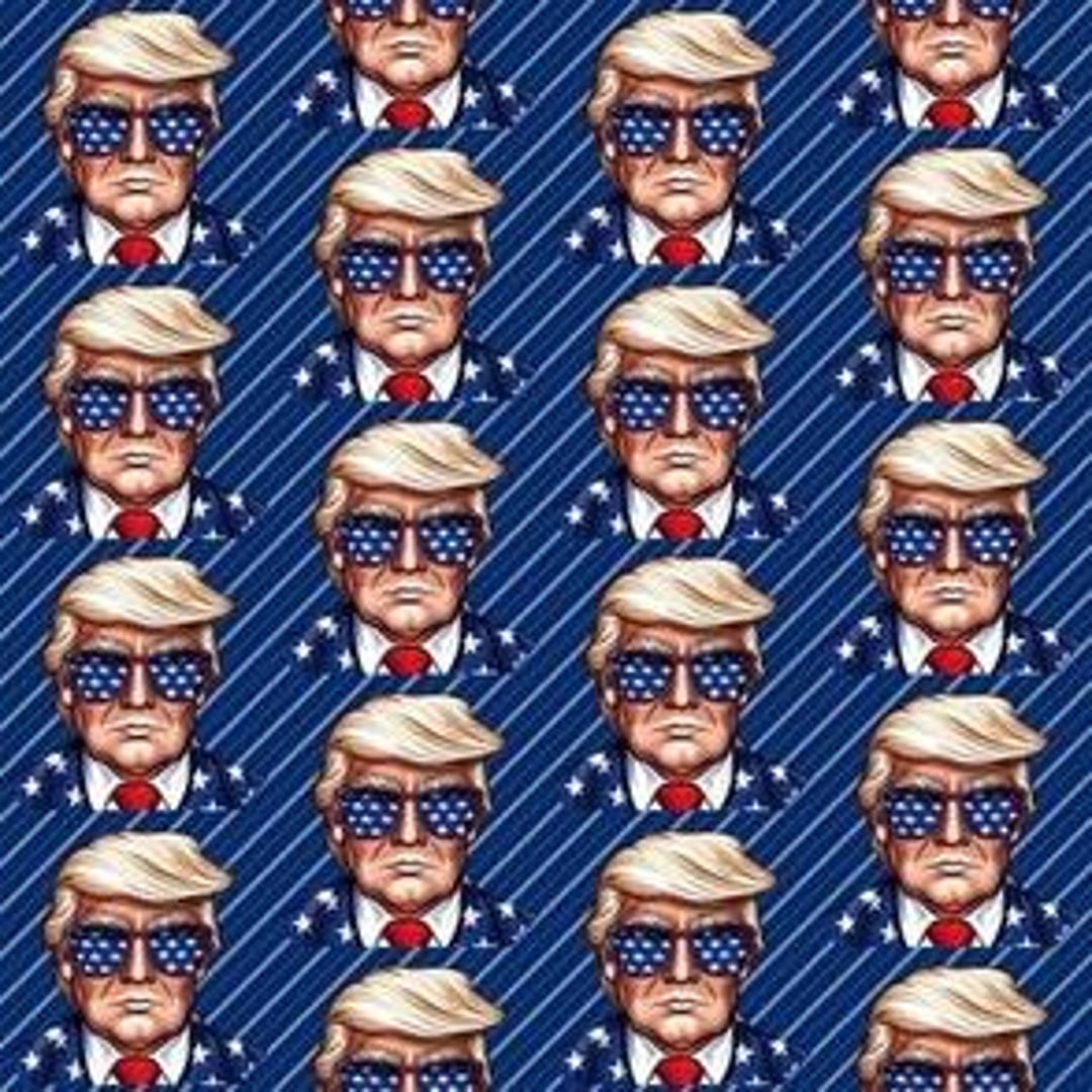 Women's Scrub Hat, Head Covering, Chemo Cap~ MAGA Trump Blue - Etsy