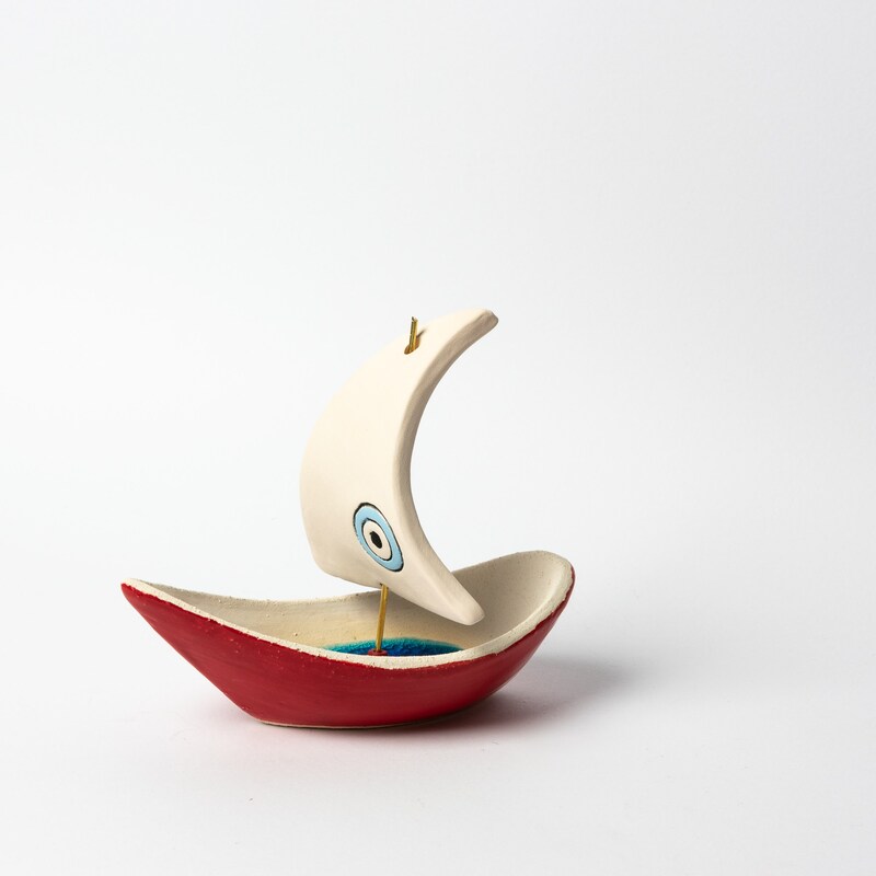 Ceramic Boat - Etsy