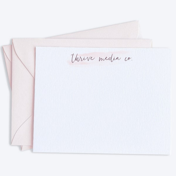 Corporate Logo Note Cards - Etsy