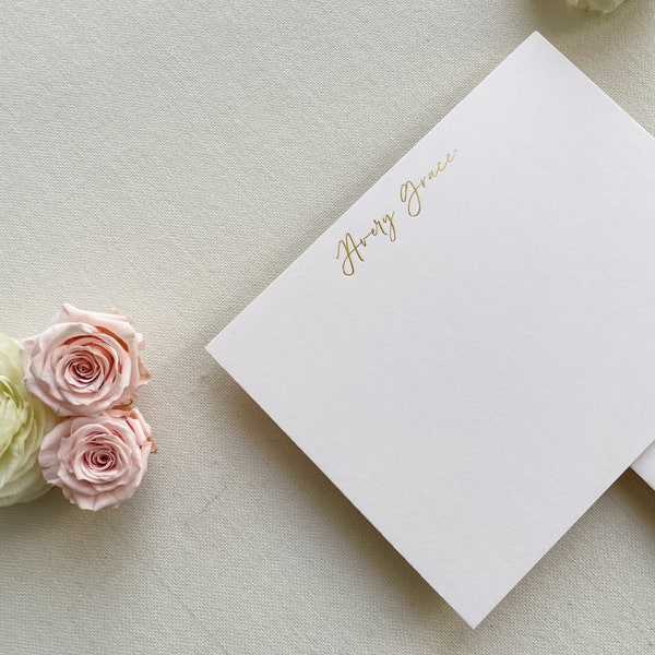 Gold Foil Card - Etsy