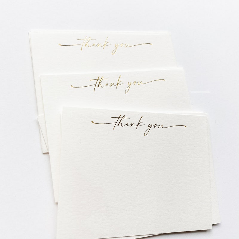 Thank You Card Mini - Etsy