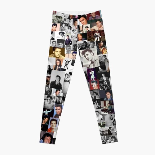 Elvis Presley Leggings For Women Yoga Leggings King Of Rock Etsy