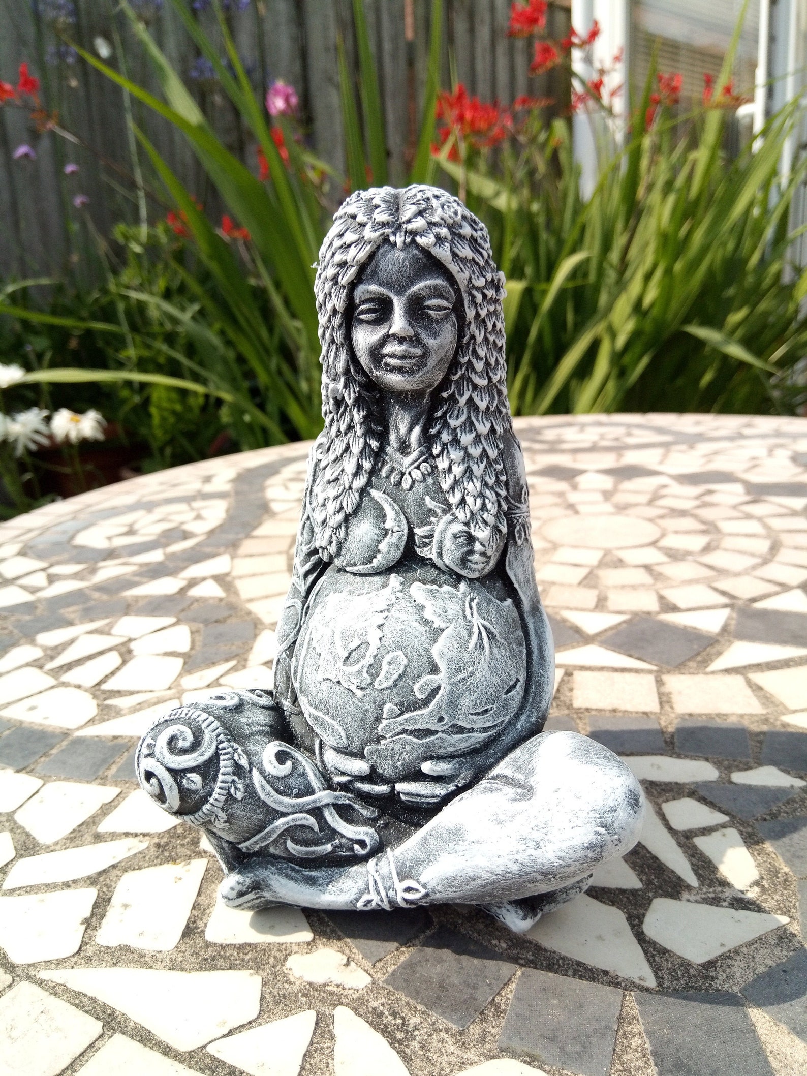 Mother Earth Goddess Pagan / Wiccan Quality Reconstituted - Etsy UK