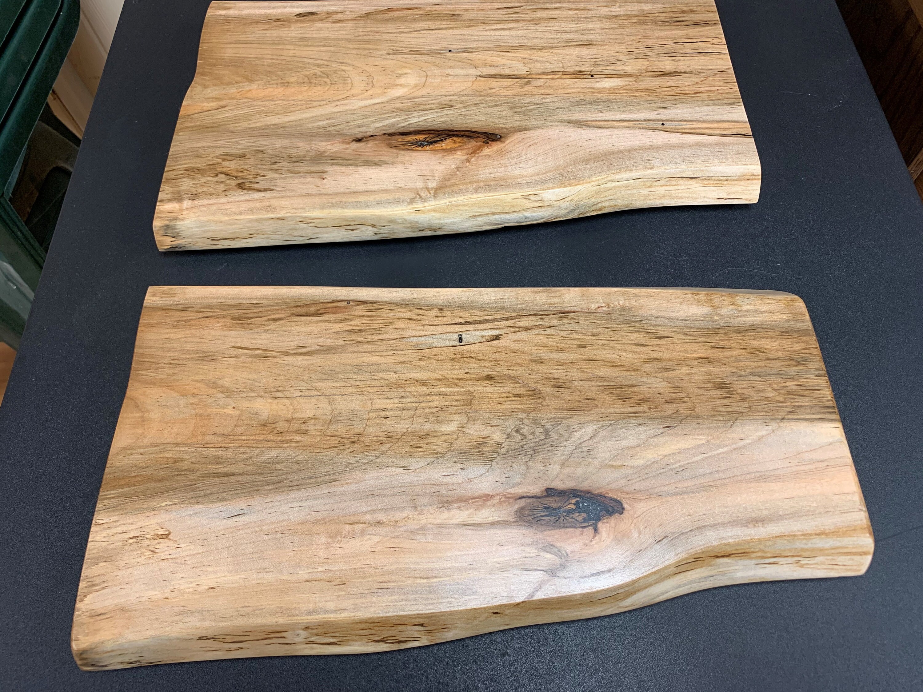 Maple Live Edge Board - Etsy
