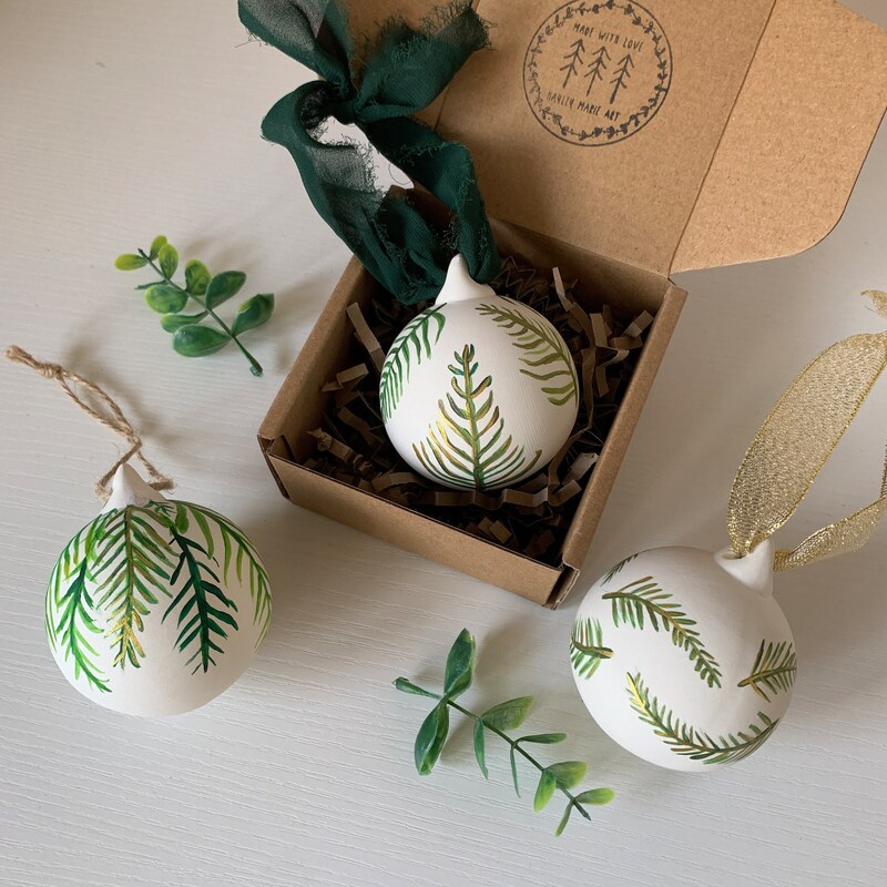 Hand Painted Bauble - Etsy