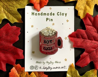 Hot Coco Pin Badge - Etsy