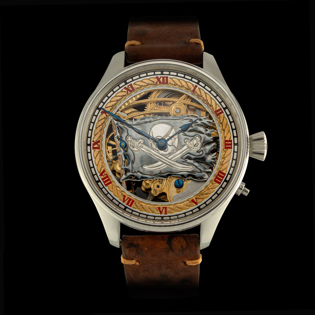 Elgin Watch Skeleton Watch Marriage Watch Handmade Watch Engraved Watch ...