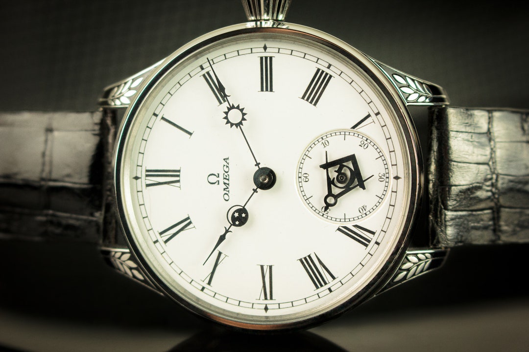 Masonic Watch Omega Watch Marriage Watch Vintage Watch Omega - Etsy