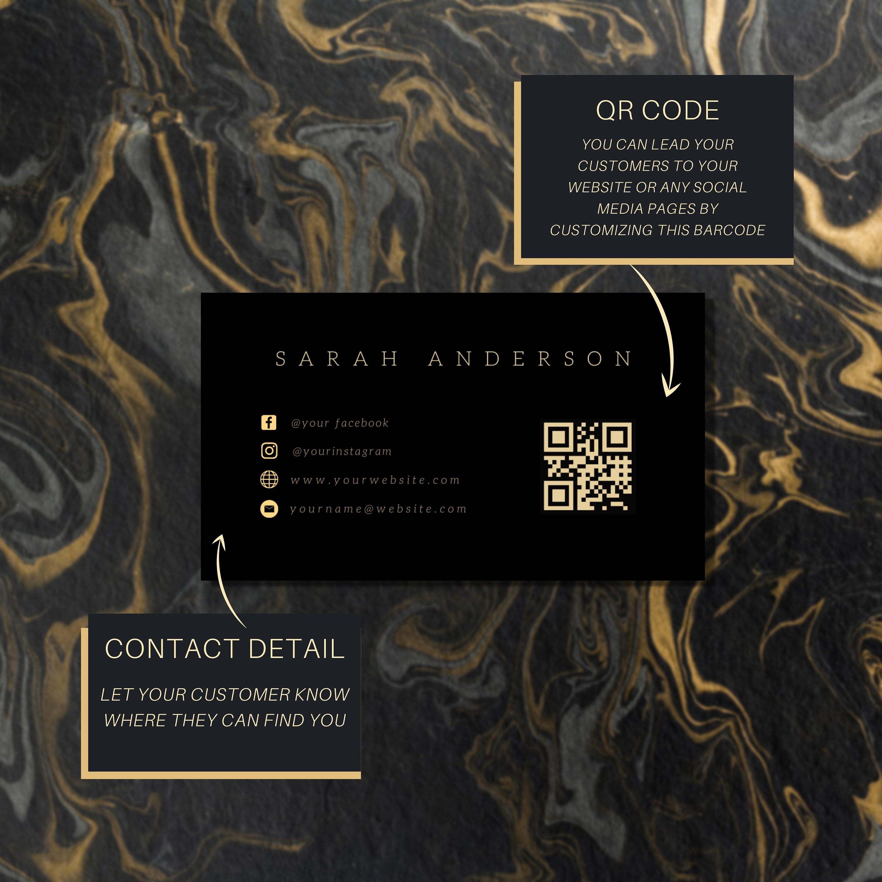 Modern Brow Business Card Design Template, Microblading Business Cards ...