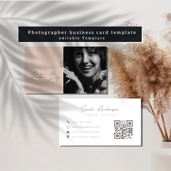 Simple Photography Business Cards - Etsy