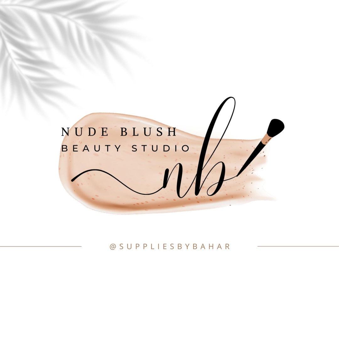 Customizable Makeup Logo Template, Stylish Beauty Industry Logo Design ...