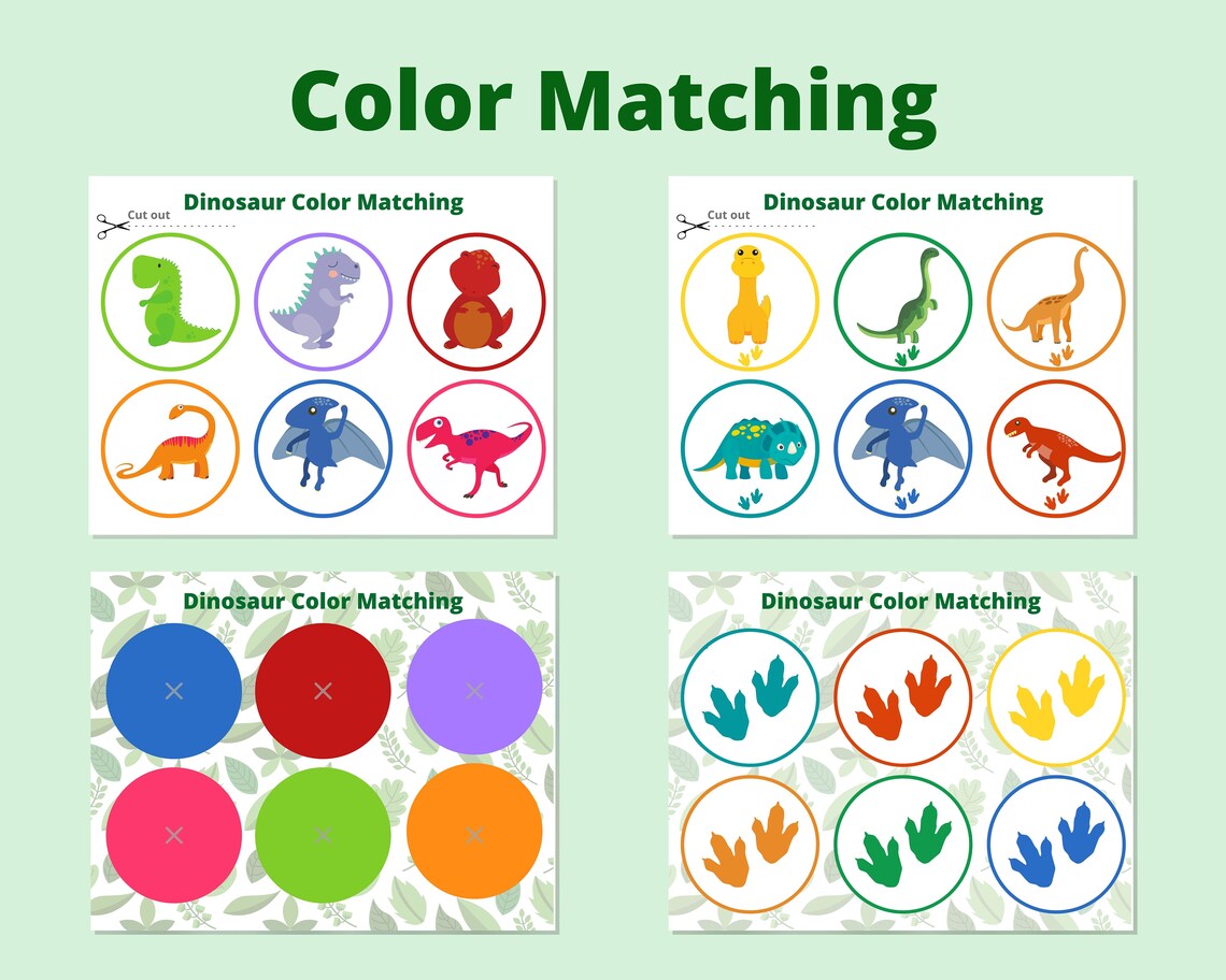 Dinosaur Busy Book for Toddlers, Learning Binder, Distance Learning ...