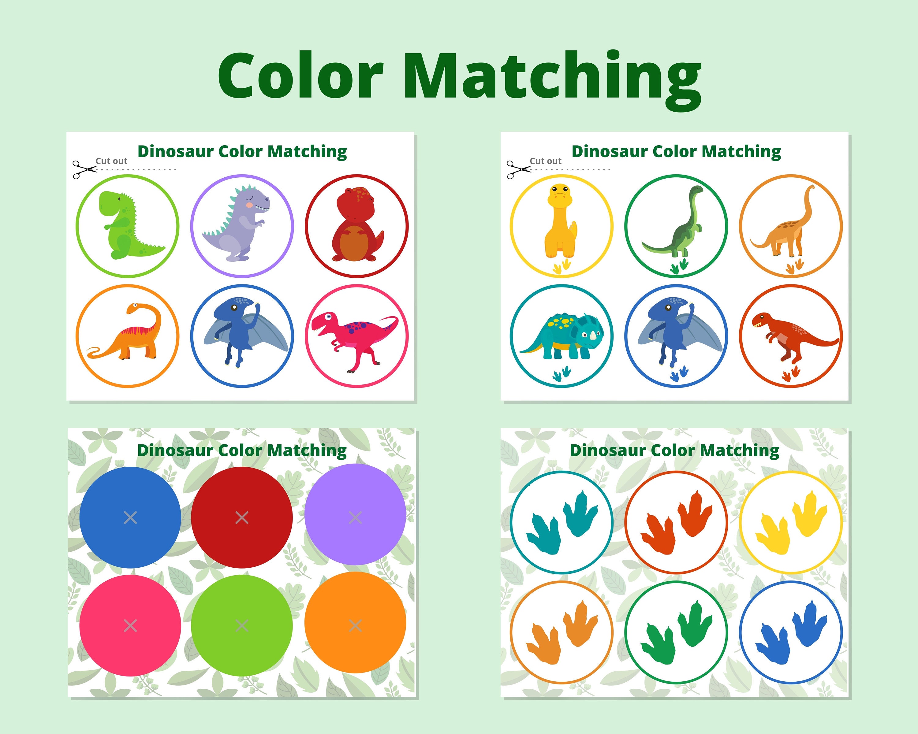 Dinosaur Busy Book for Toddlers, Learning Binder, Distance Learning ...