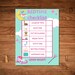 Kids Bedtime Checklist Unicorn Girls Chore Chart Kid Bedtime Routine ...
