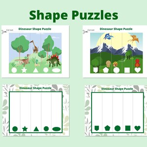 Dinosaur Busy Book for Toddlers, Learning Binder, Distance Learning ...