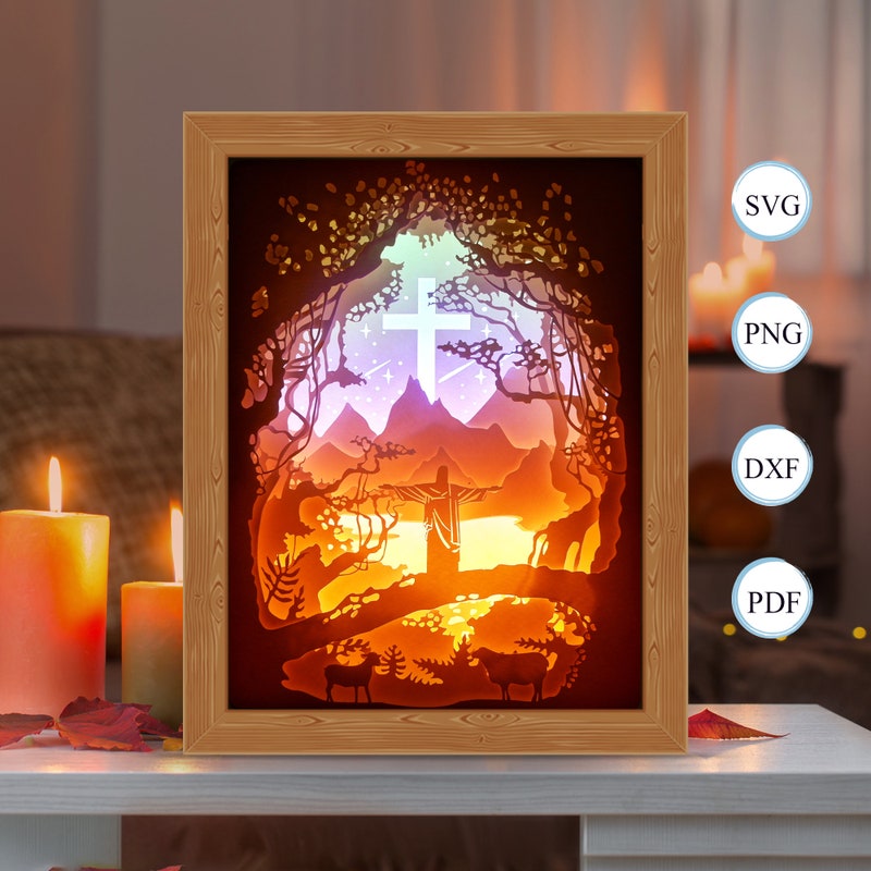 Lighted Shadow Box - Etsy