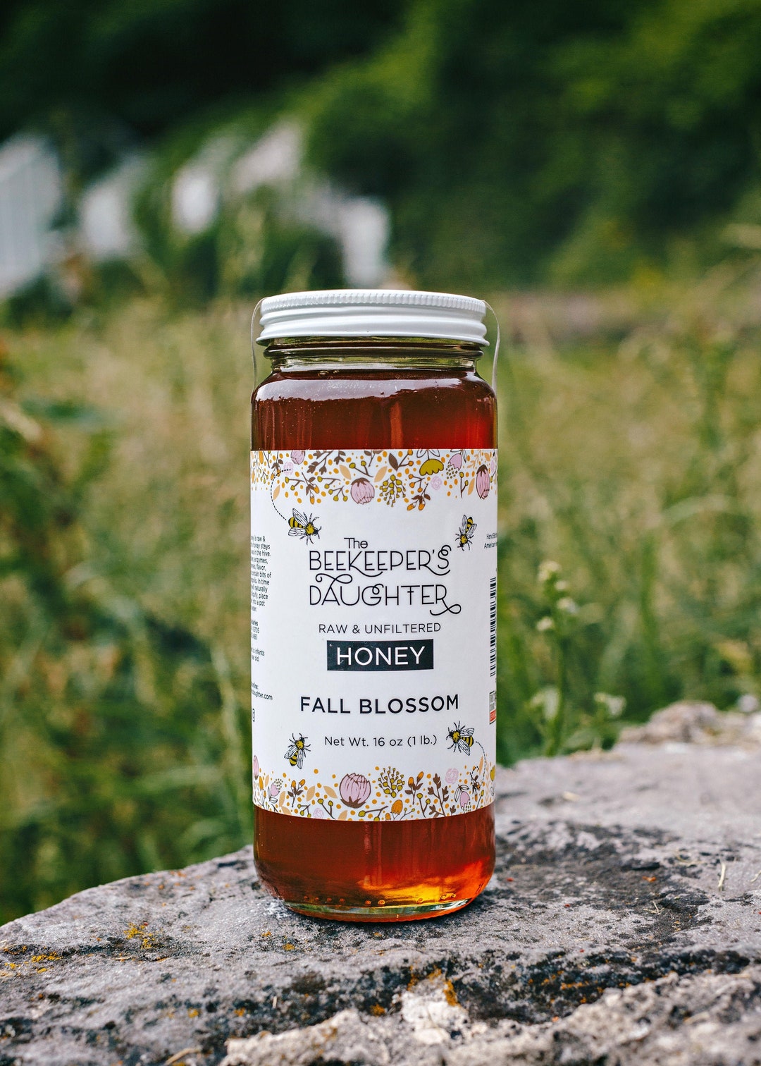1LB Raw Fall Blossom Honey - Etsy