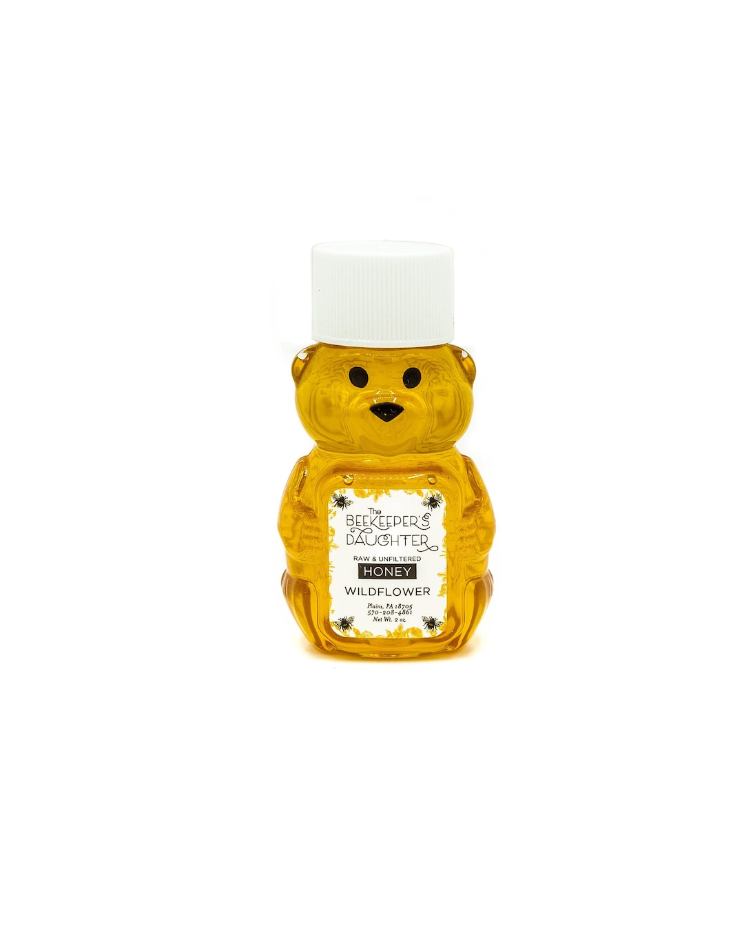 Mini 2oz. Wildflower Honey Bear - Etsy