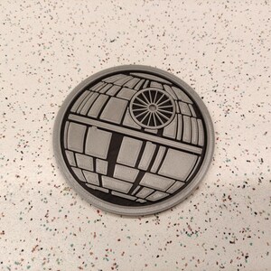 Star Wars Inspired Deathstar Design Coasters Coffee Table Drinks Sci-fi ...