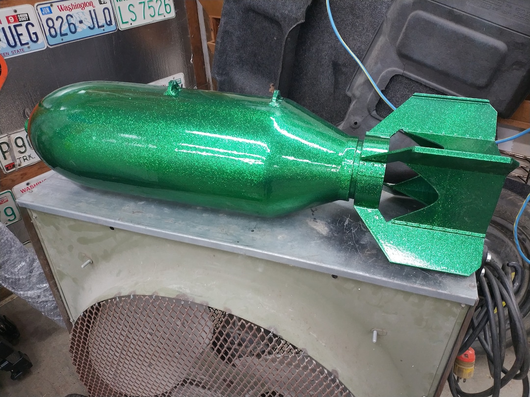 The Original GLITTER BOMB Military Inspired 3D Printed, Sanded, Primed ...