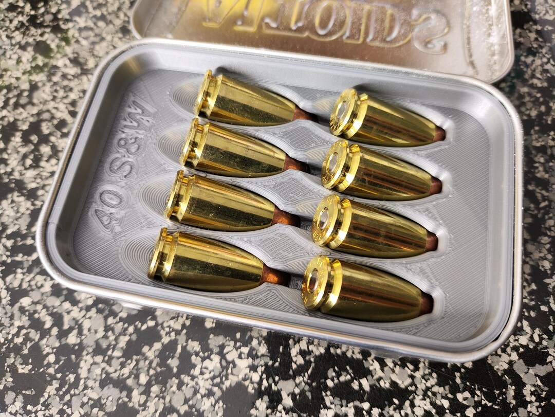 40 S&W Ammo Holder - Seven Star Altoids Tin Insert, 8 Slot (made in USA ...