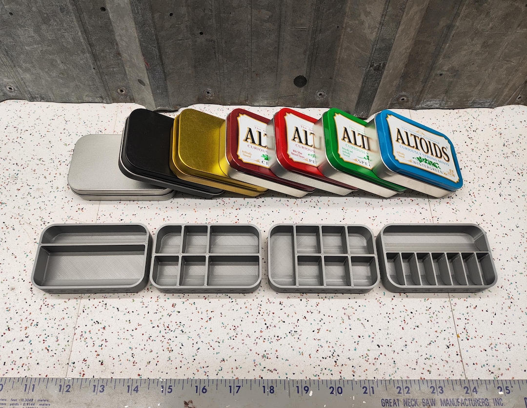 Seven Star Altoids Tin Tray Insert Organizer Art Palette Jewelry ...