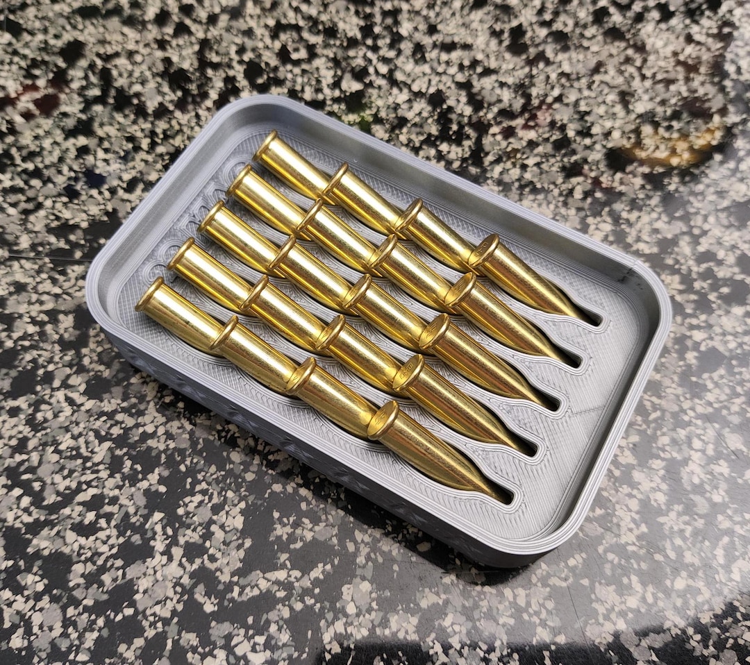 22WMR 20-slot Ammo Organizer – Silver Altoids Tin Insert - Etsy