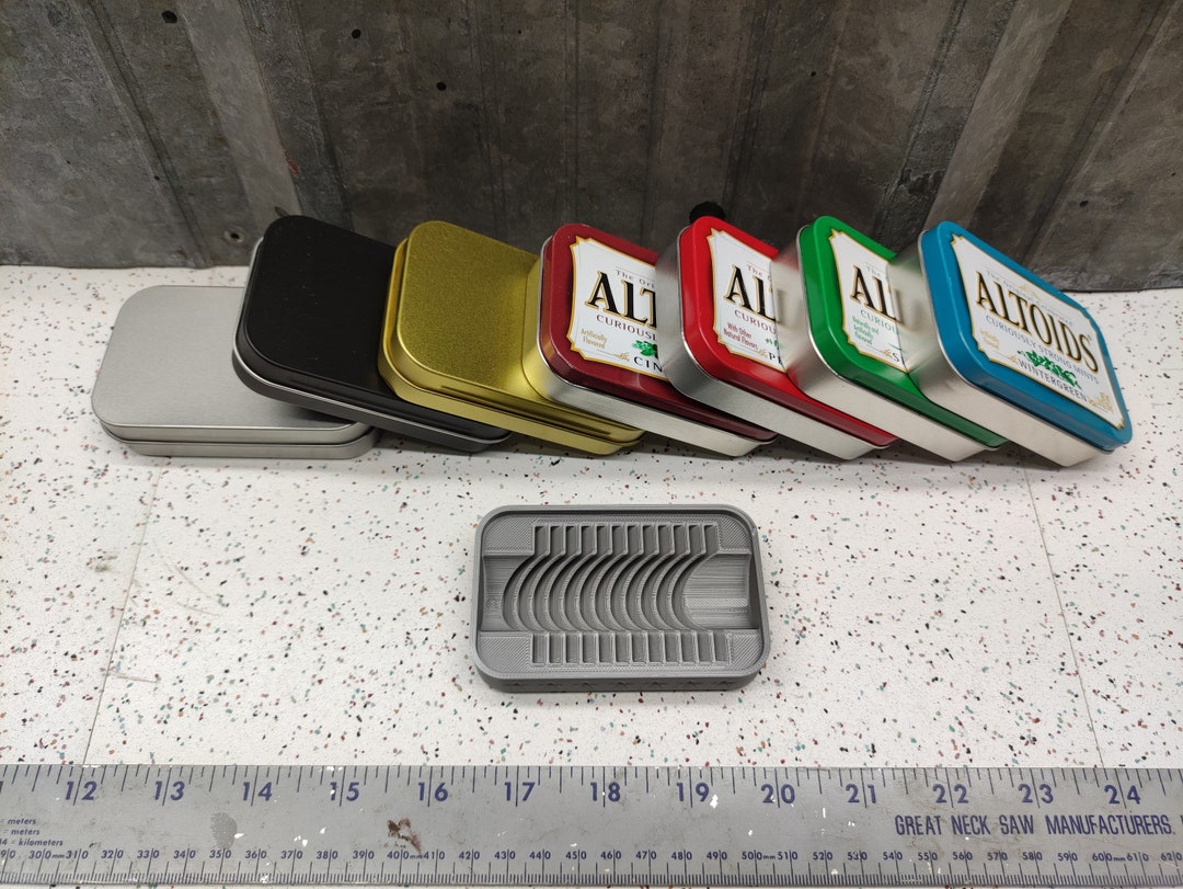 Seven Star Altoids Tin Tray Insert Organizer Shaving Survival EDC ...