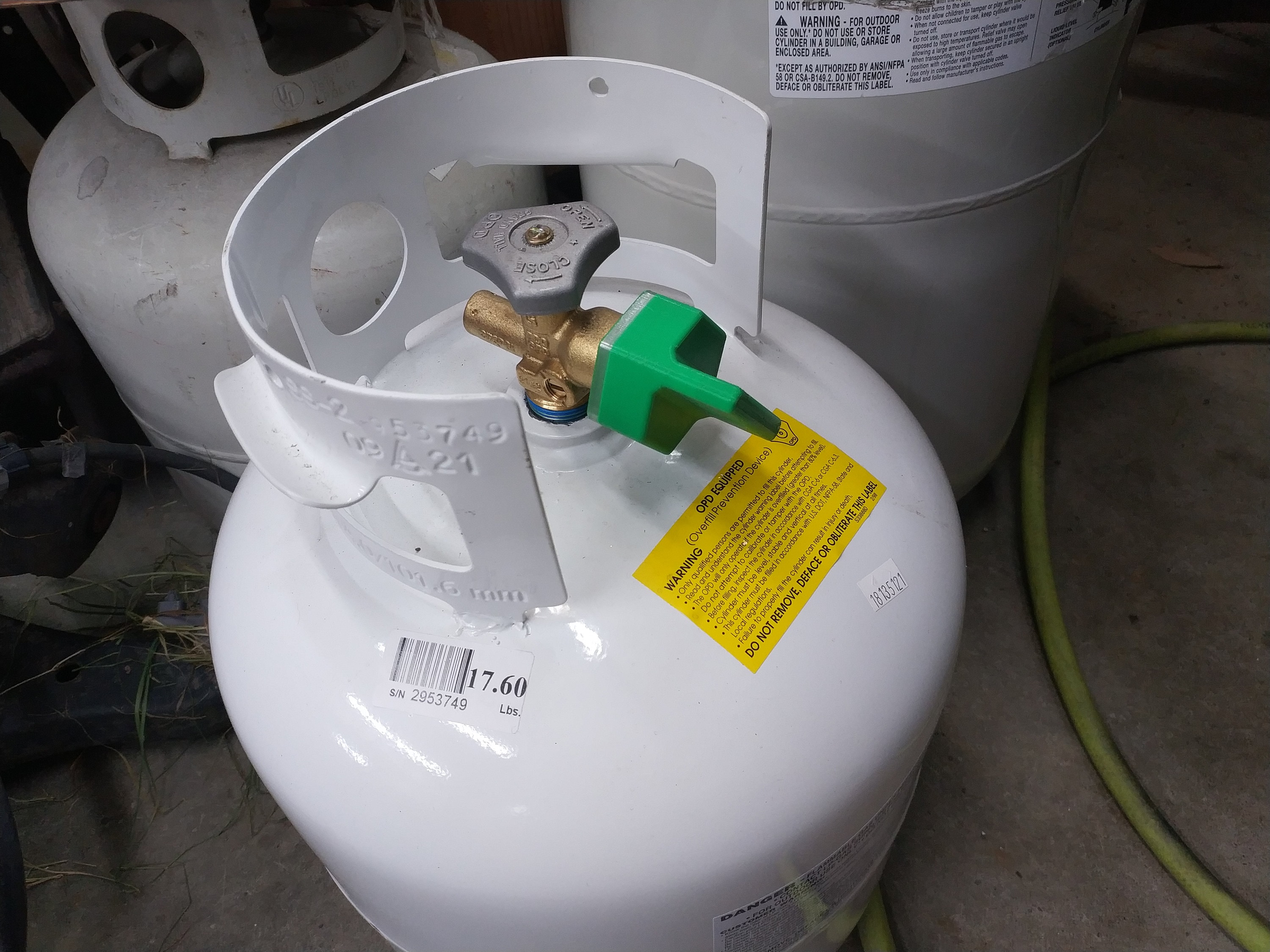 Set of 3 3D Printed Threaded Propane Tank Cap Covers Full / | Etsy