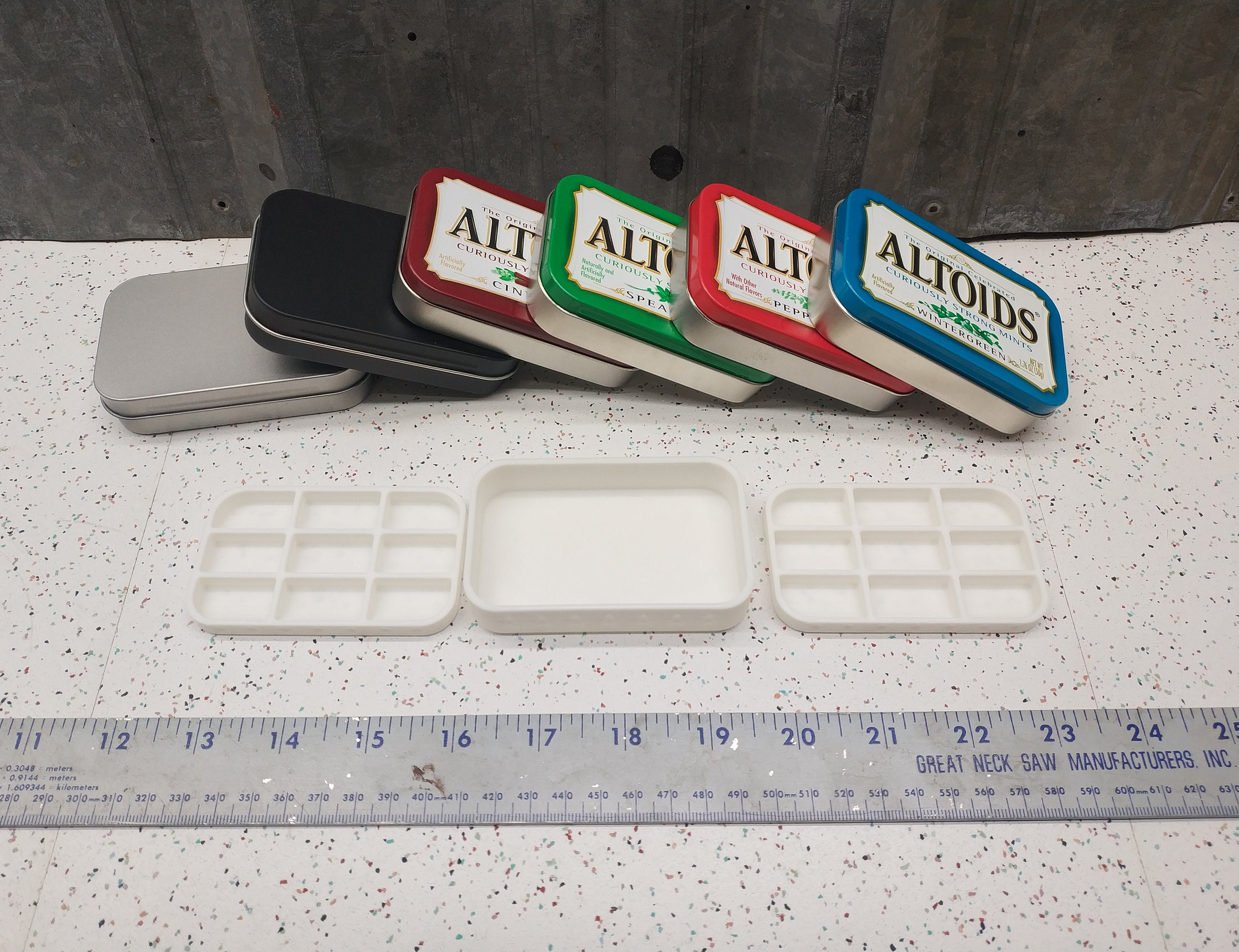 Seven Star Altoids Tin 2 Level Modular Thin Double Tray Insert - Etsy