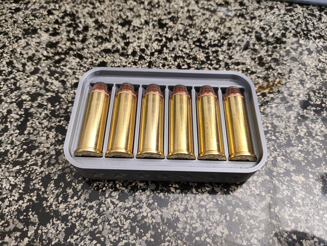 44 Magnum/45 Long Colt Altoids Tin Insert – Ammo Organizer, Bugout Gift ...