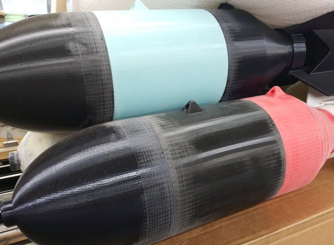 DIY Kit 3D Printed Military Inspired Army Air Force Bomb - Comes in 4 ...