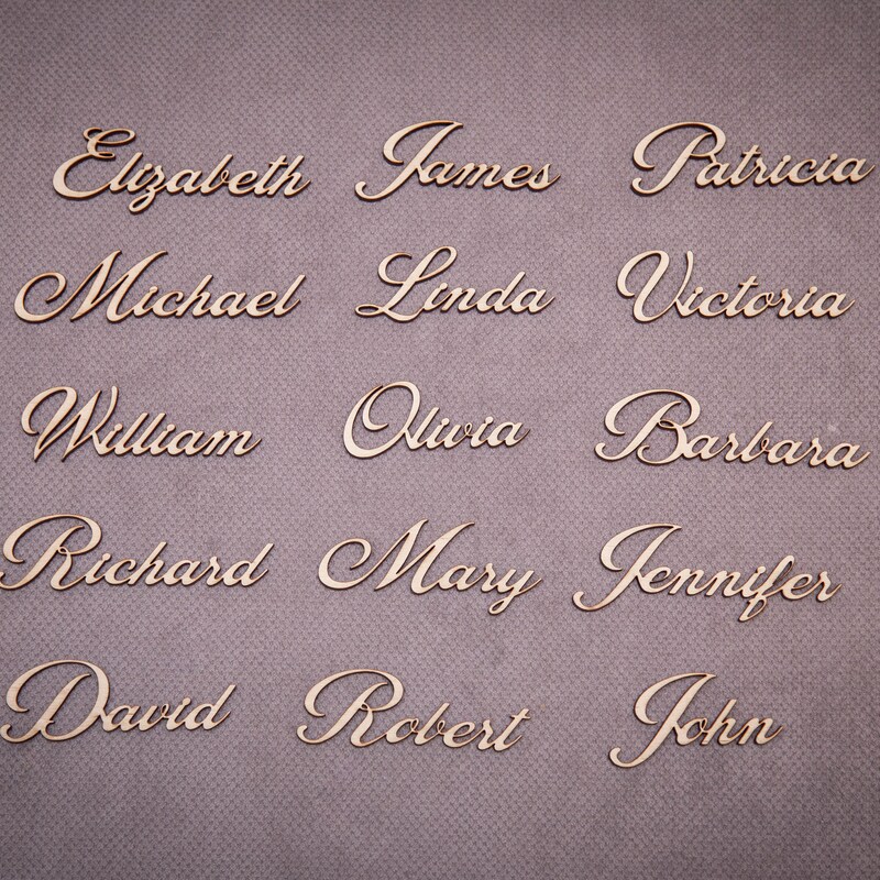 Wooden Name - Etsy