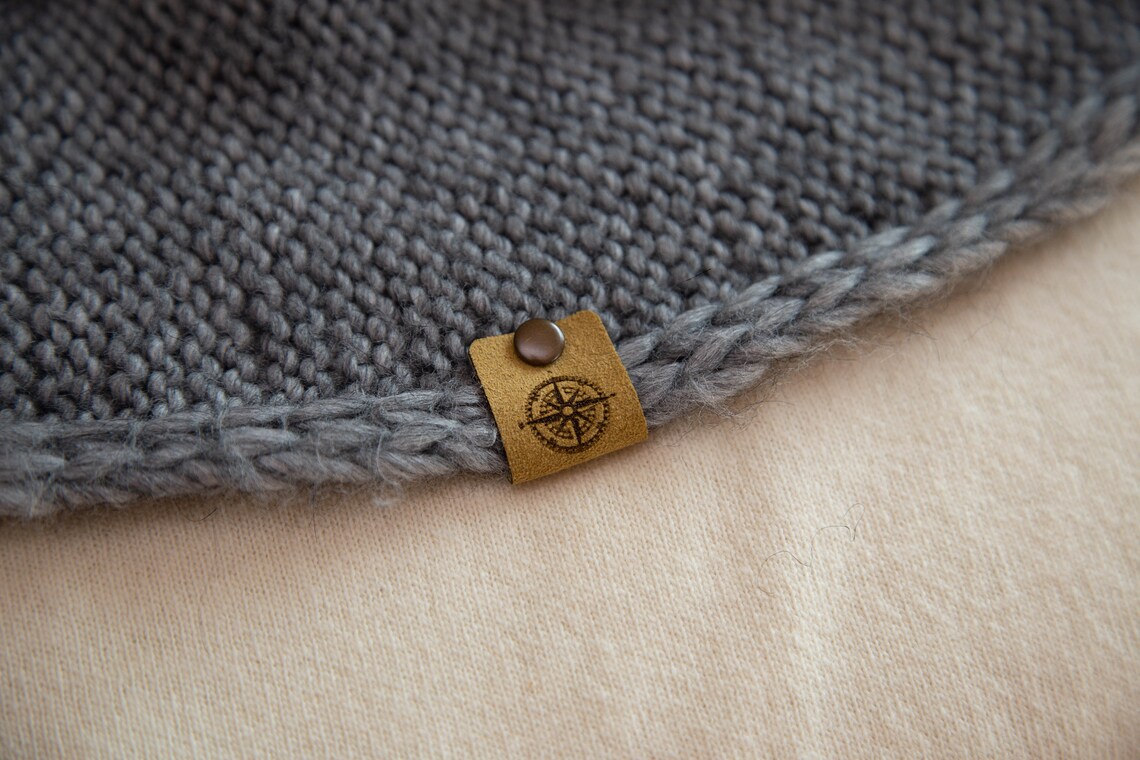 Faux Leather Tags. Rivet Labels. Personalized Tags. Clothing - Etsy