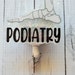 Podiatry Badge Reel Podiatrist Feet Foot Doctor MA - Etsy
