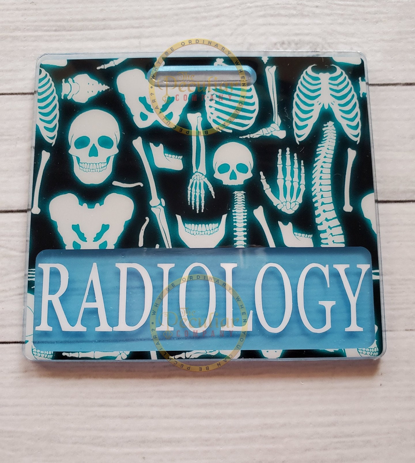 Glow-in-the-dark Skeleton Badge Buddy variety of Sizes - Etsy